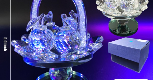 CRYSTAL - APPLE 5"X4" 24PC/CS