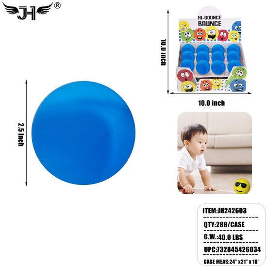 HANDBBALL - SOLID BLUE (24PC/BX) 12BX/CS