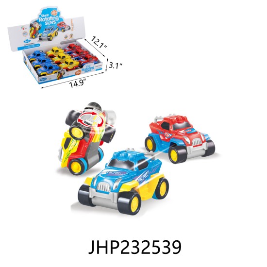 Friction Jeep Mix Color 9pc 8bx Cs