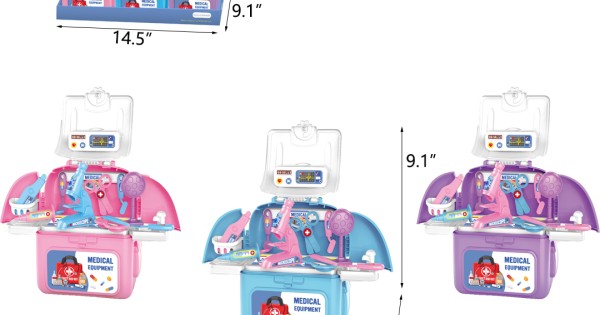Doctor Set Mix 3 Color 9pc 8bx Cs