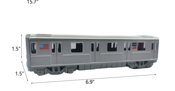 Metro Subway Train Toy | Die-Cast City Train Model | JHP232893 | Jia ...